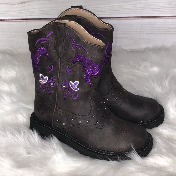 Roper | Shoes | Roper Light Up Horse Girls Cowgirl Boots Nwot | Poshmark